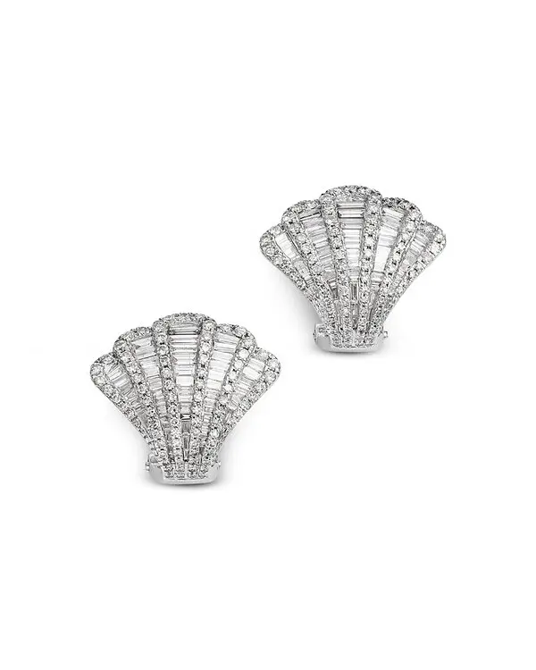 Bloomingdale'S 14k Diamond Stud Earrings 2.0 Tcw - White Gold