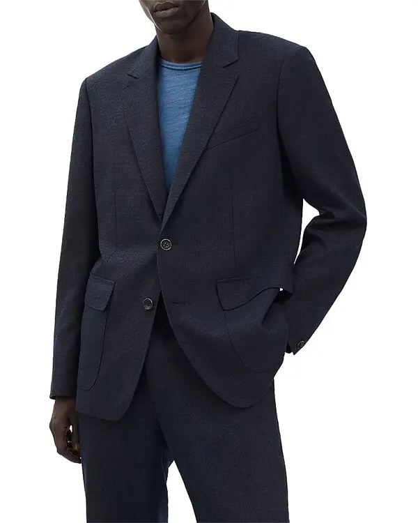 Rag & Bone Butler Italian Regular Fit Jacket - Navy