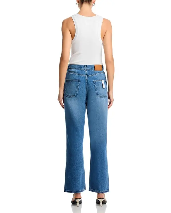 Rokh Ripped Straight Jeans