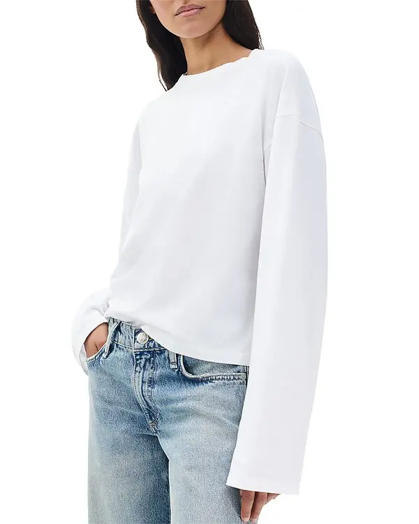 Rag & Bone Kelly Boxy Long Sleeve Tee
