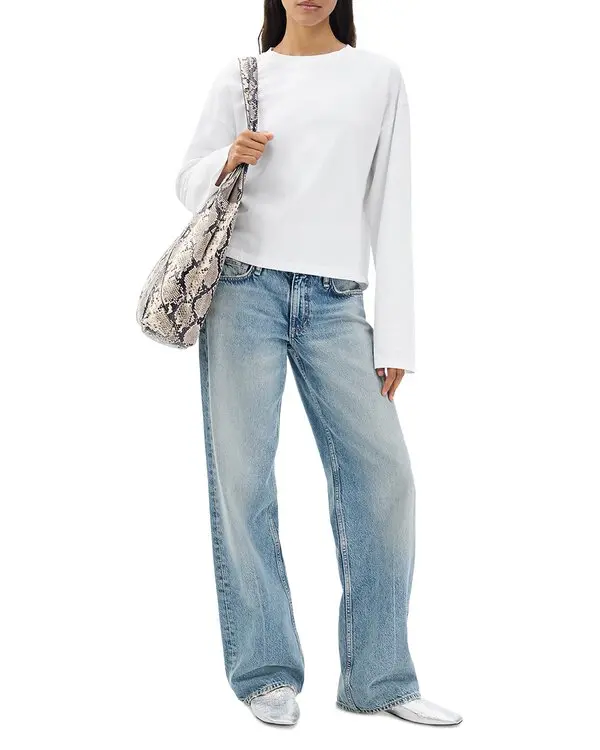 Rag & Bone Kelly Boxy Long Sleeve Tee