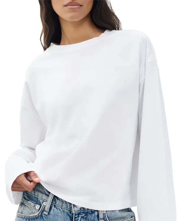 Rag & Bone Kelly Boxy Long Sleeve Tee