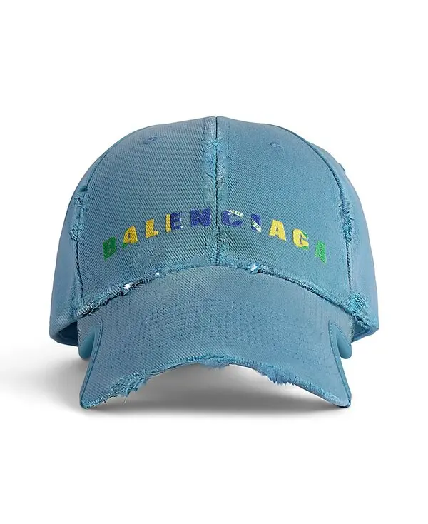 Balenciaga International Cap - Grey Blue