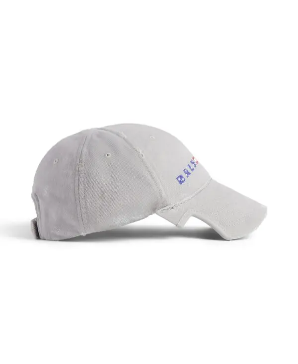 Balenciaga International Cap - Light Grey