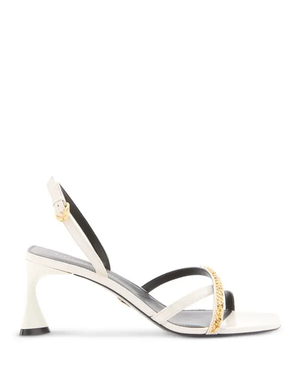 Stella McCartney Elsa Chain Strap Sandals - Ivory