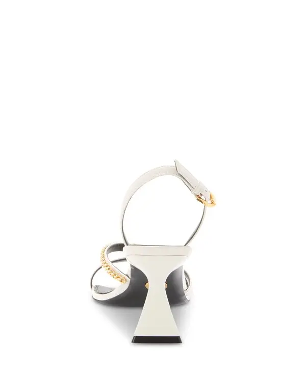 Stella McCartney Elsa Chain Strap Sandals - Ivory