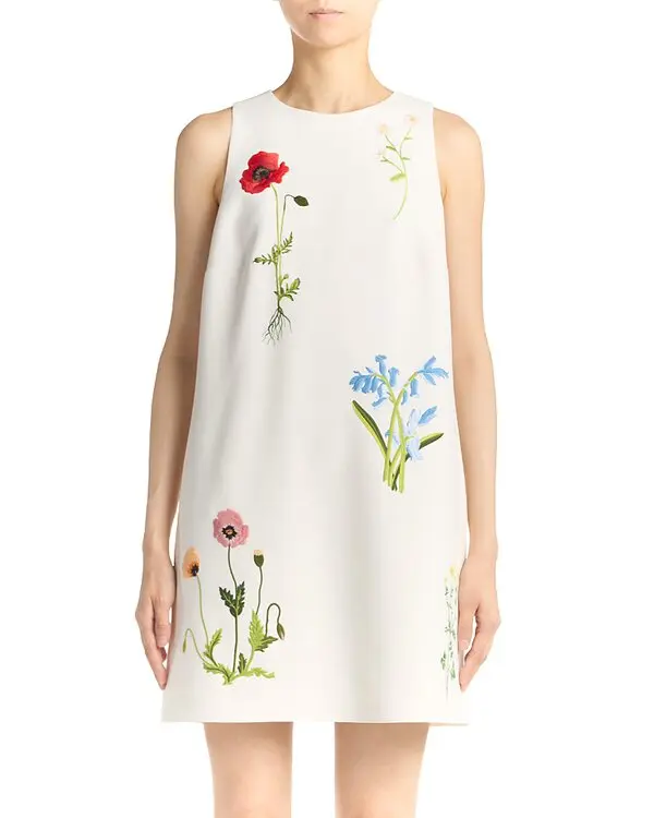 Stella McCartney Embroidered Mini Dress