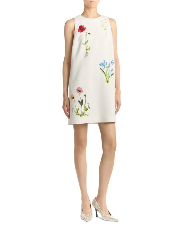 Stella McCartney Embroidered Mini Dress