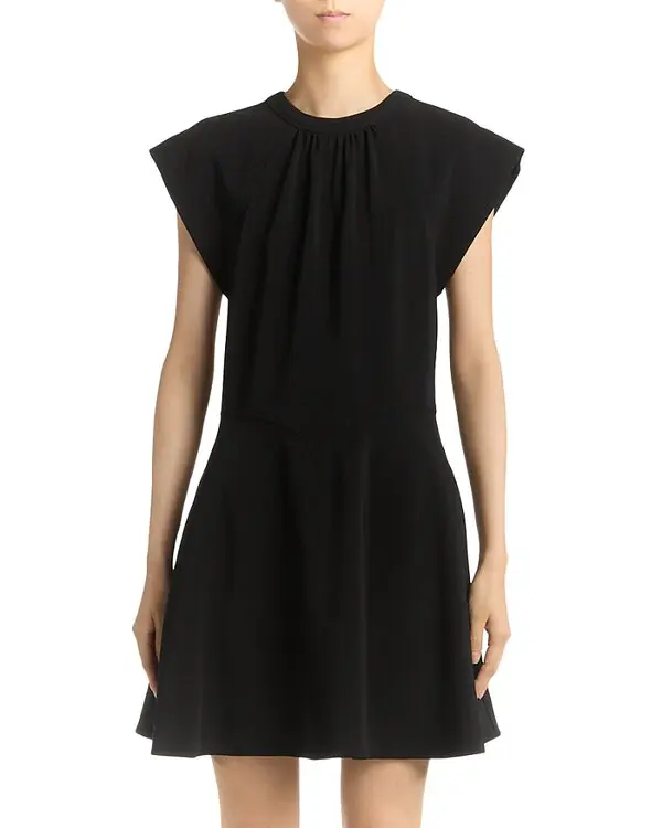 Stella McCartney Gathered Neck Mini Dress