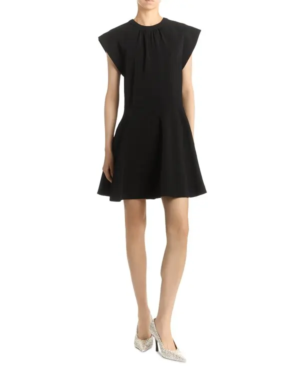 Stella McCartney Gathered Neck Mini Dress