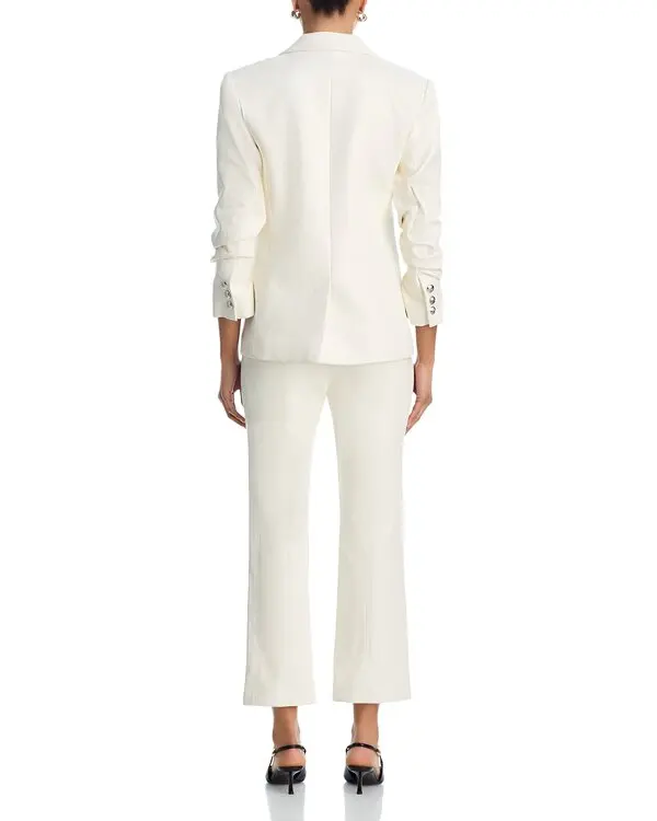Cinq À Sept Faux Leather Quilted Loren Trousers