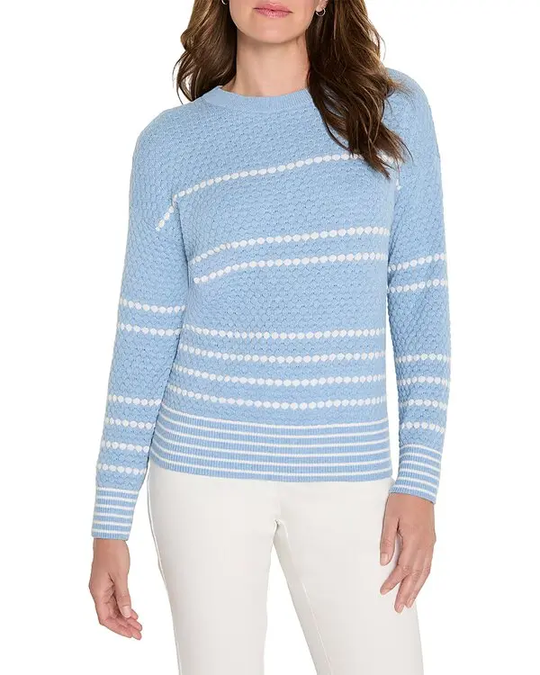 NIC+ZOE Circle Around Cotton Cashmere Sweater