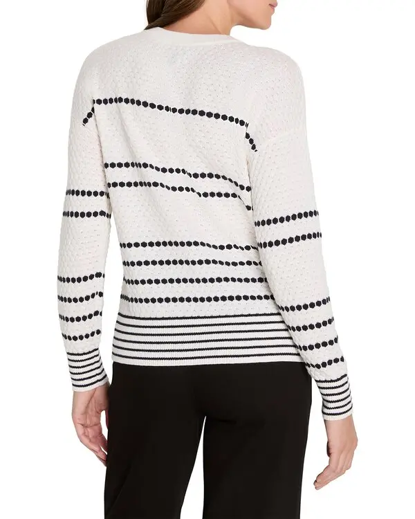 NIC+ZOE Circle Around Cotton Cashmere Sweater