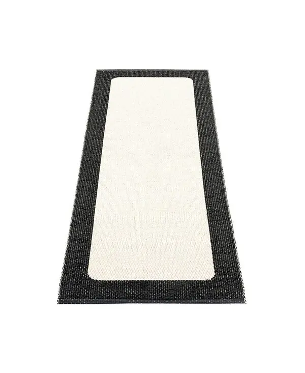PAPPELINA Ilda Rug, 27 X 72 - Black