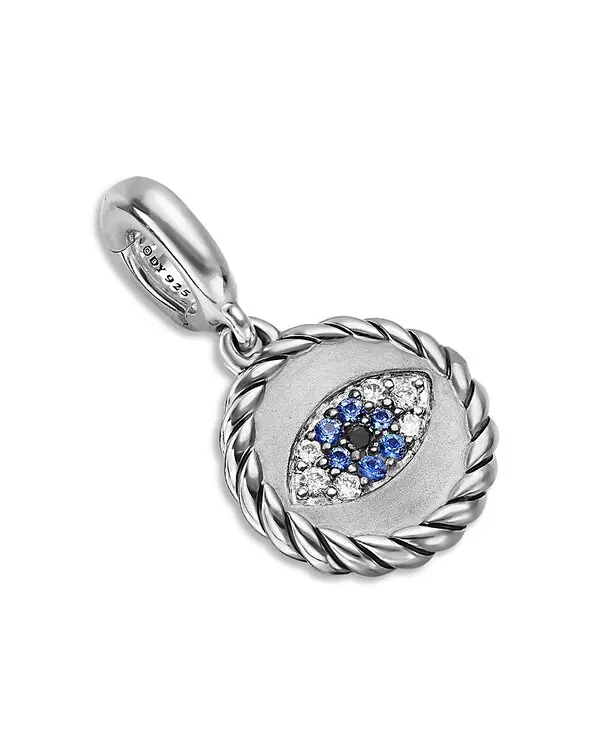 David Yurman Evil Eye Amulet - Silver