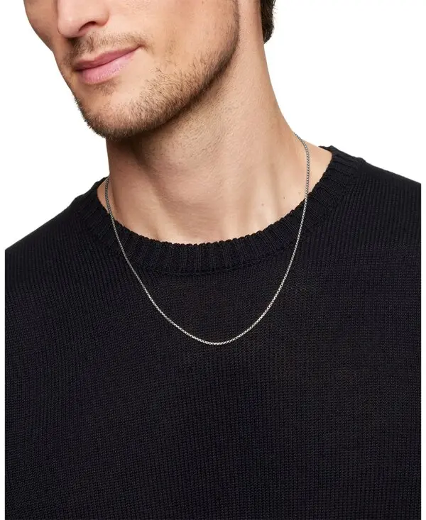 David Yurman Box Chain Necklace - Silver