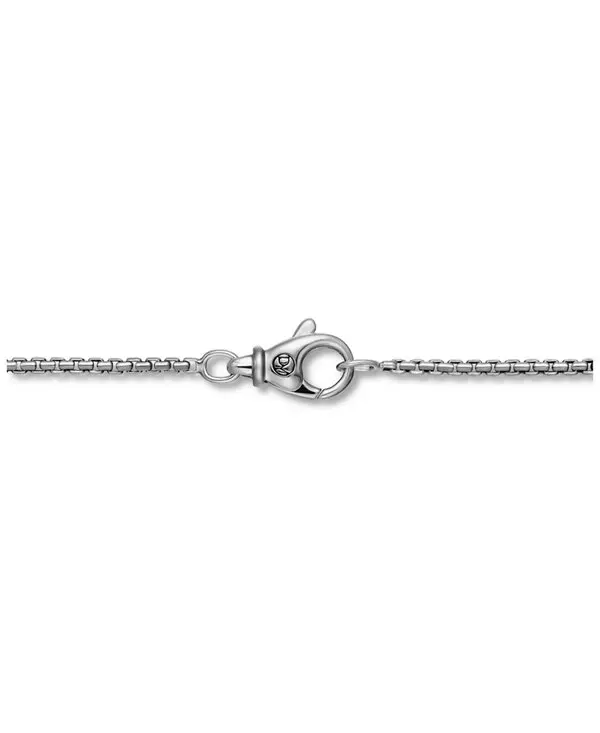 David Yurman Box Chain Necklace - Silver
