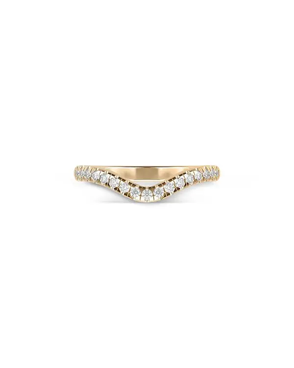 SHAHLA KARIMI 0.36 Tcw Lab Grown Diamond 14k Yellow Band - Gold