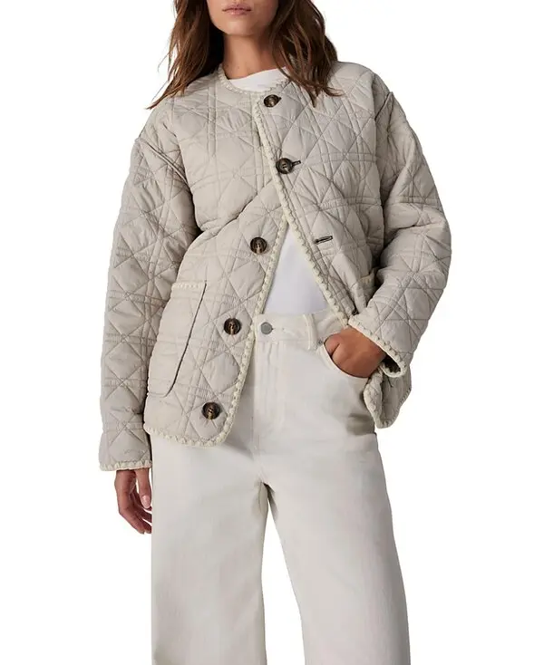 Mint Velvet Reversible Quilted Jacket