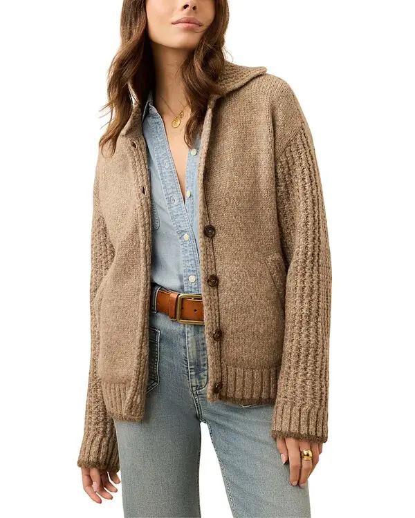 Faherty Brand Lost Trails Cardigan Sweater