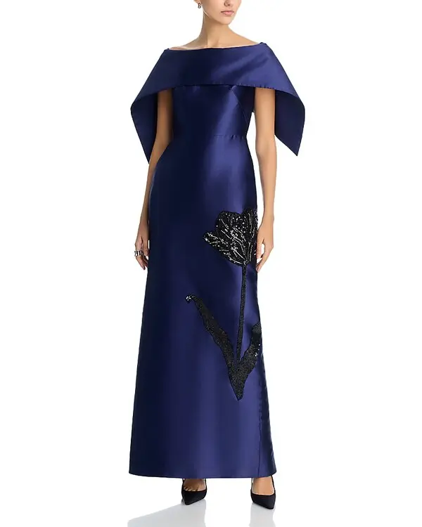 Erdem Off-the-shoulder Gown - Beetle