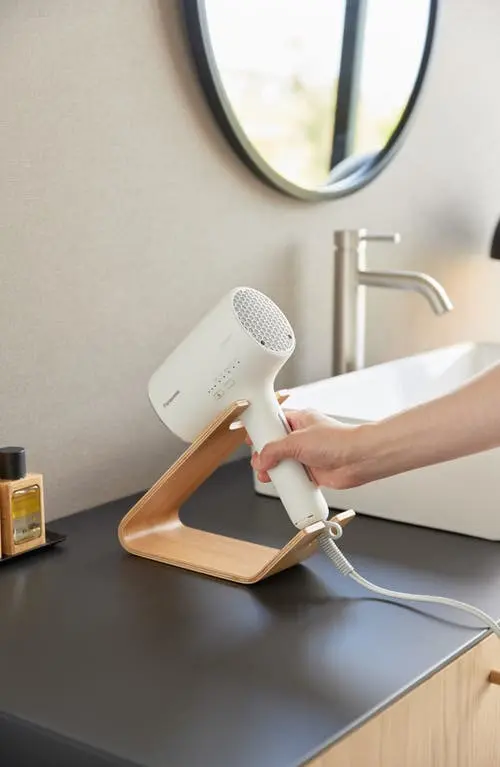 YAMAZAKI Hair Dryer & Iron Stand