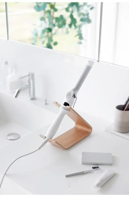 YAMAZAKI Hair Dryer & Iron Stand