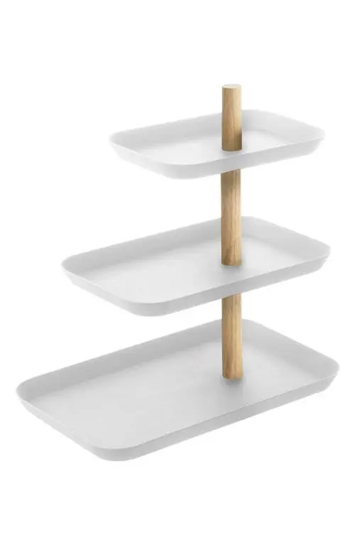 YAMAZAKI 3-tier Display Tray - Ash