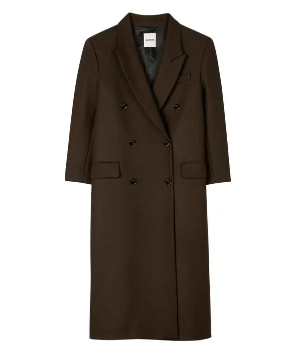 Sandro Straight Cut Coat