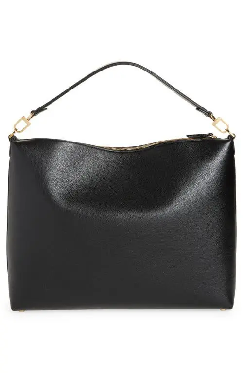TOTEME Medium Bevel Leather Hobo Bag