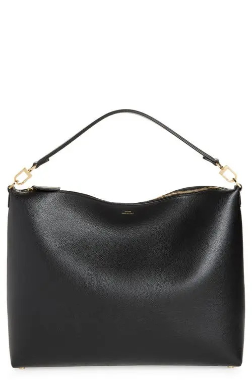 TOTEME Medium Bevel Leather Hobo Bag