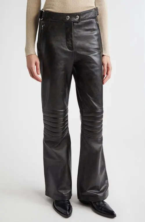 STAND STUDIO Heleen Leather Trousers
