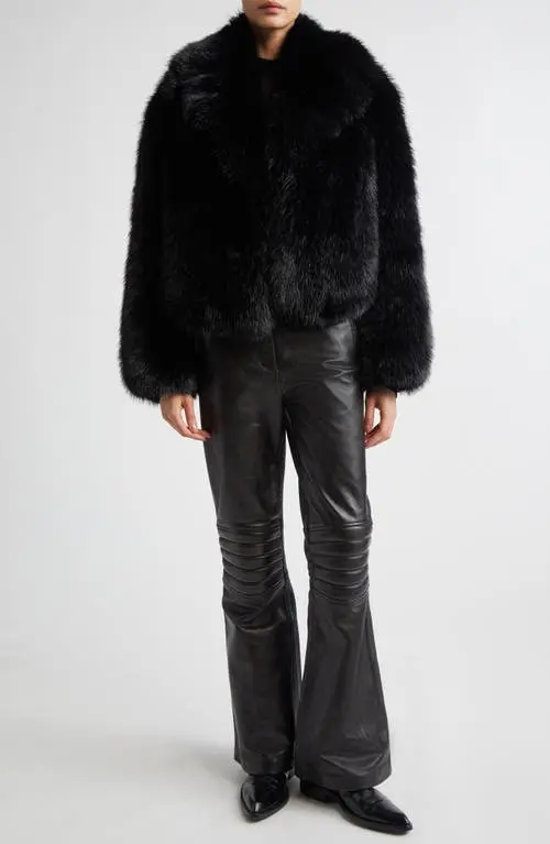 STAND STUDIO Heleen Leather Trousers