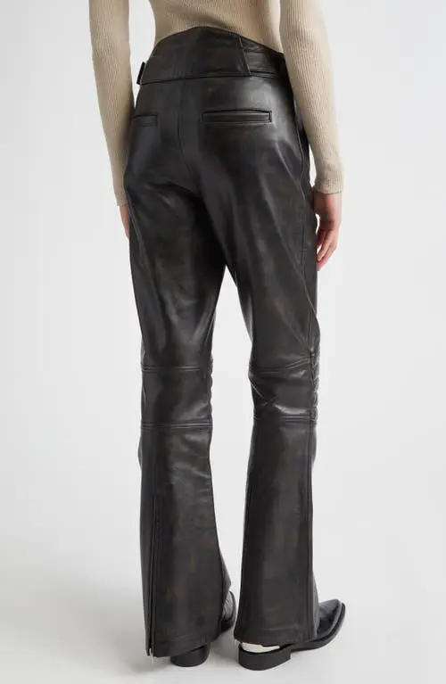 STAND STUDIO Heleen Leather Trousers