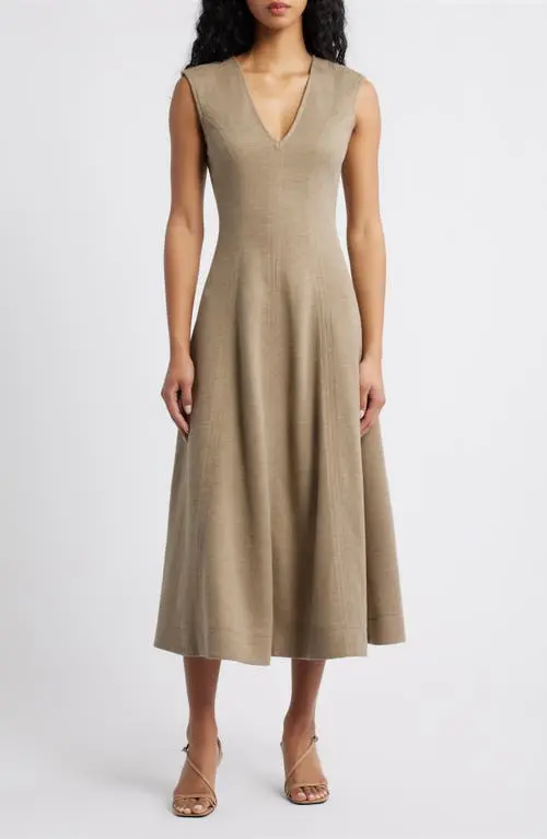 FREEMARKET Sleeveless A-line Knit Dress