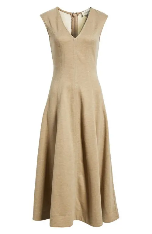 FREEMARKET Sleeveless A-line Knit Dress