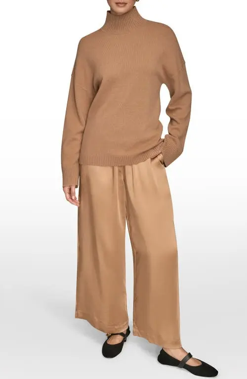 Donna Karan New York Wool And Cashmere Turtleneck Sweater