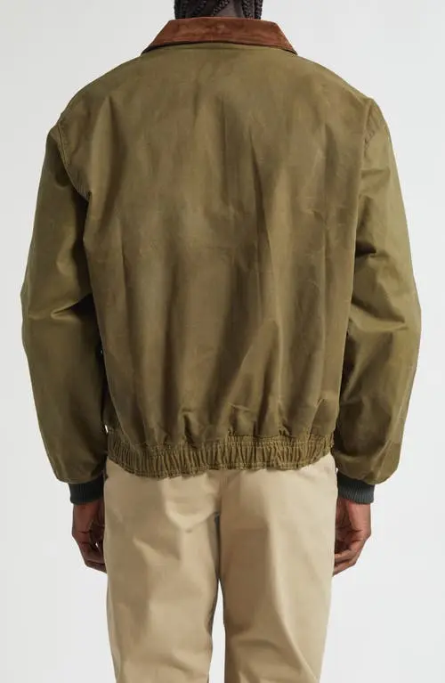 PHIPPS Backwoods Waxed Cotton Bomber Jacket