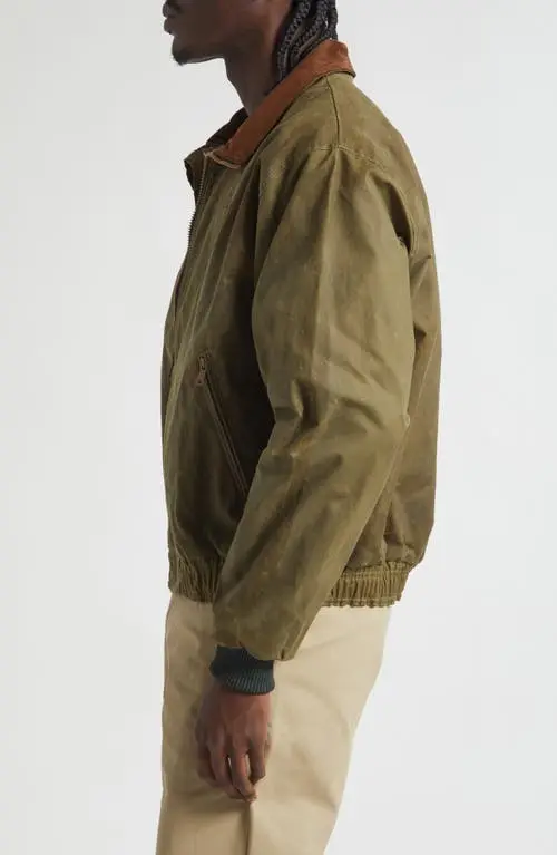 PHIPPS Backwoods Waxed Cotton Bomber Jacket