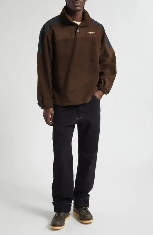 PHIPPS Basecamp Fleece Pullover - Brown