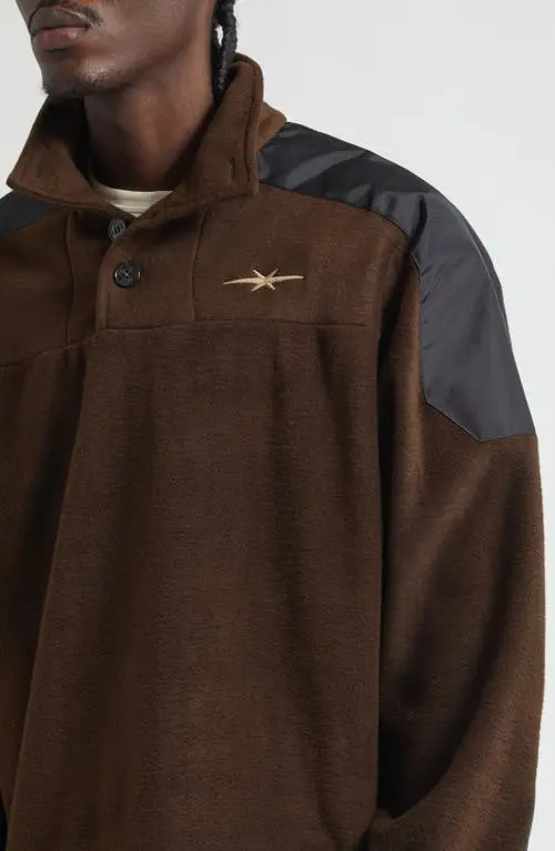 PHIPPS Basecamp Fleece Pullover - Brown