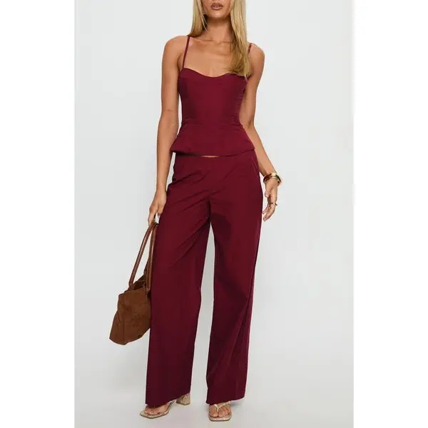 Princess Polly Kierstyn Cotton Camisole & Pants Set