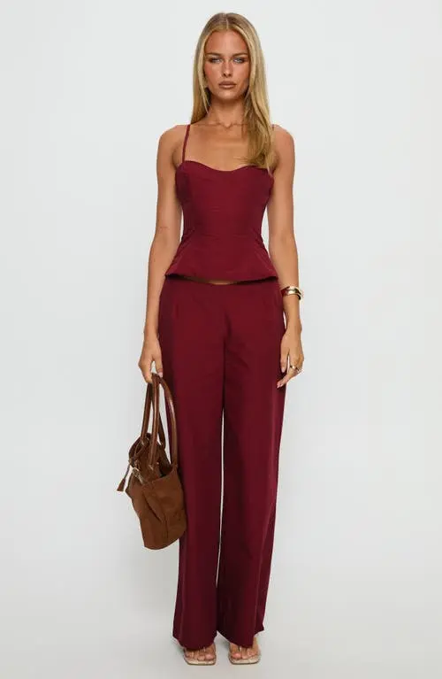 Princess Polly Kierstyn Cotton Camisole & Pants Set