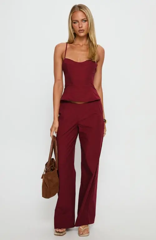 Princess Polly Kierstyn Cotton Camisole & Pants Set