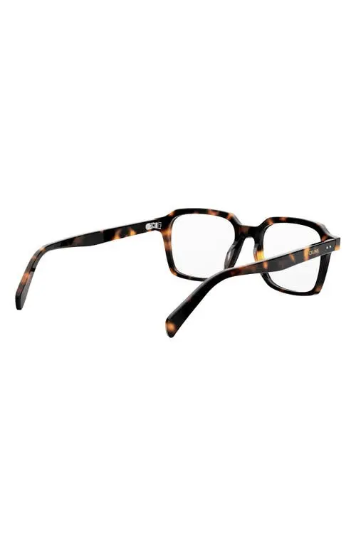 Celine 52mm Thin Square Optical Glasses