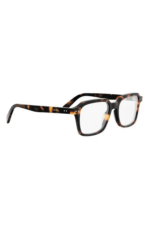 Celine 52mm Thin Square Optical Glasses