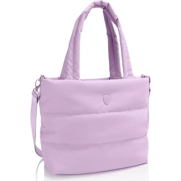 HEYS Puffer Tote Bag - Lavender
