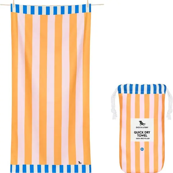 DOCK & BAY Beach Towel - Mellow Yellow