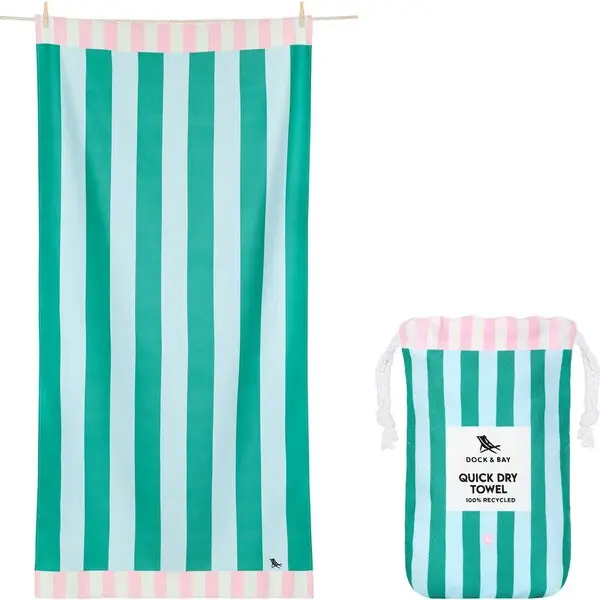 DOCK & BAY Beach Towel - Pastel Pier