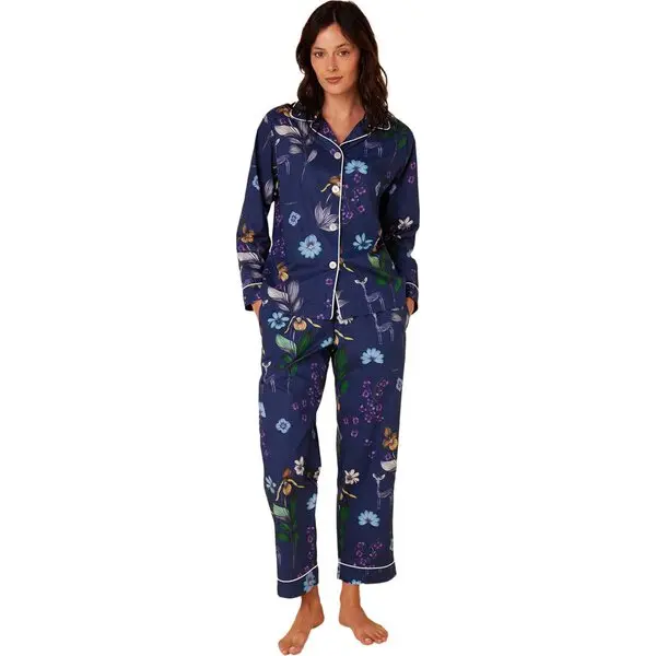 THE CAT'S PAJAMAS Luxe Pima Pajama Set Conversational - Deerly